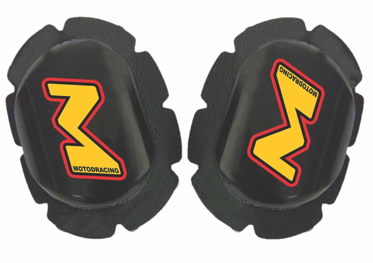 Wooden Knee Puck Sliders from MOTO-D Racing