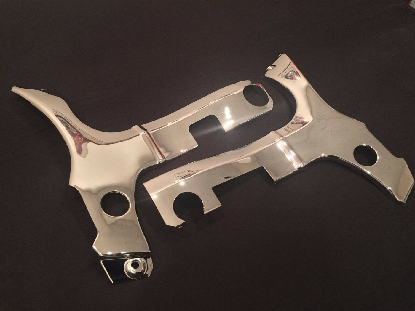 Hayabusa Chrome Frame Covers from VooDoo Industries