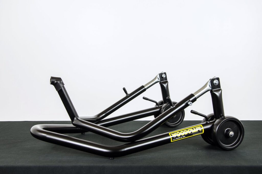 Adventure Bike Front Stand from Woodcraft - SportBikes Inc Magazine