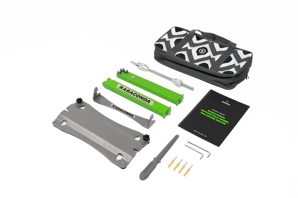 Rabaconda Motorcycle Wheel Balancer - SportBikes Inc Magazine