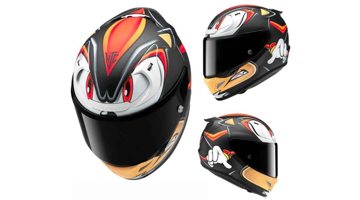 Shadow the Hedgehog RPHA 12 HJC Helmet - SportBikes Inc Magazine