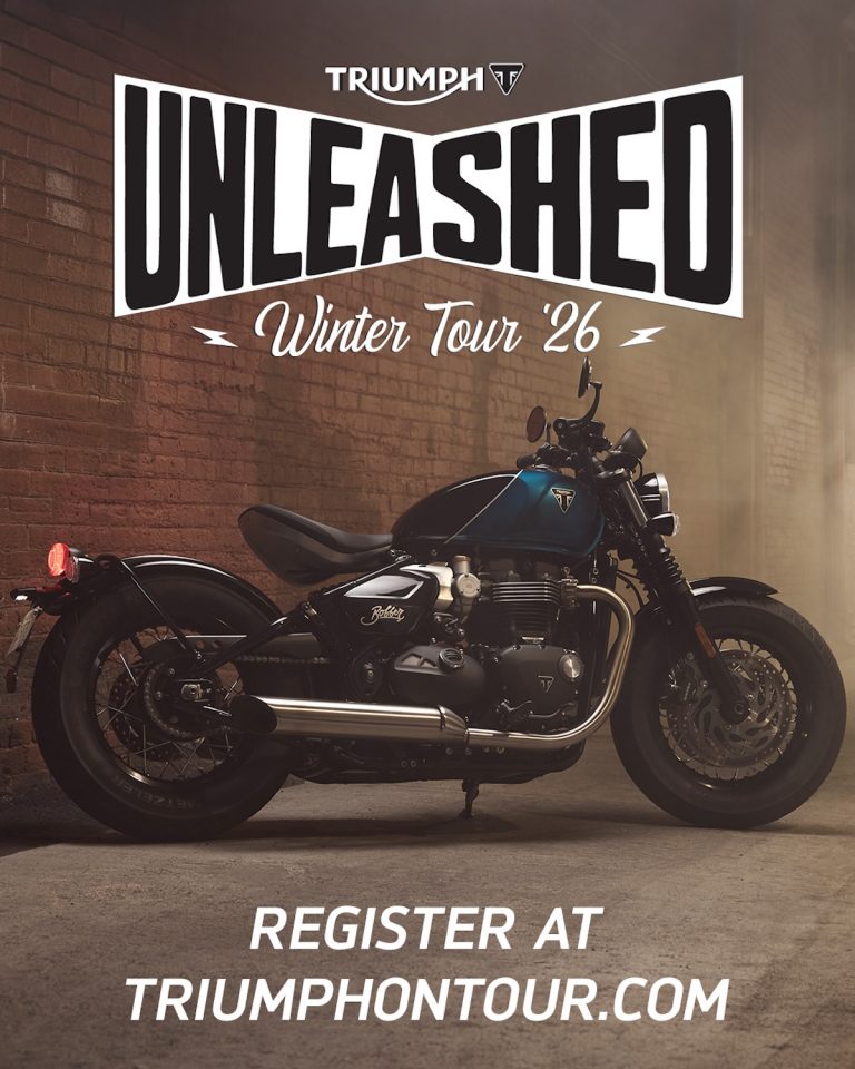 Triumph 2026 Unleashed Dealer Tour Hits 80 Plus Stops